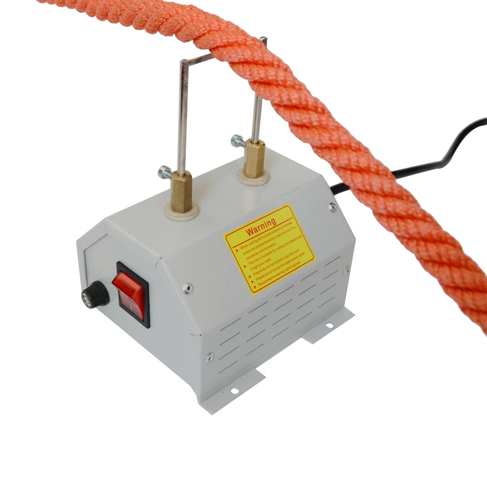 TOYOBER 45W Bench Mount Rope Thermal Nylon Rope Cutter Heat Electric ...