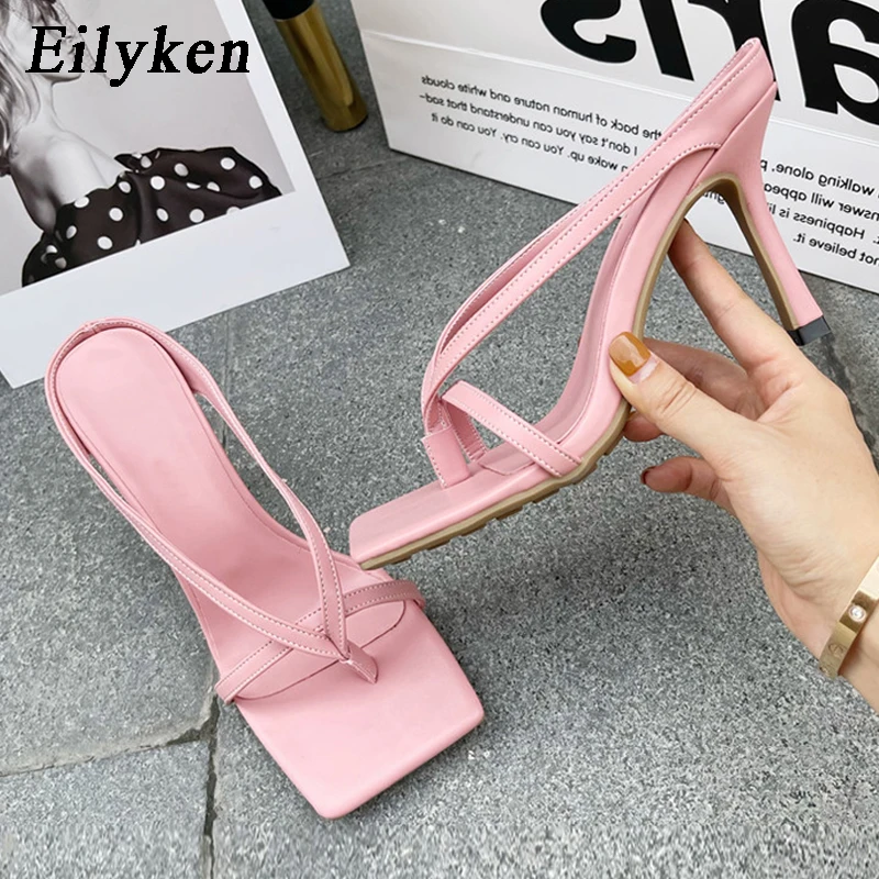 Eilyken 2022 New Slipper High Heels Shoes Fall Best Street Look Females ...