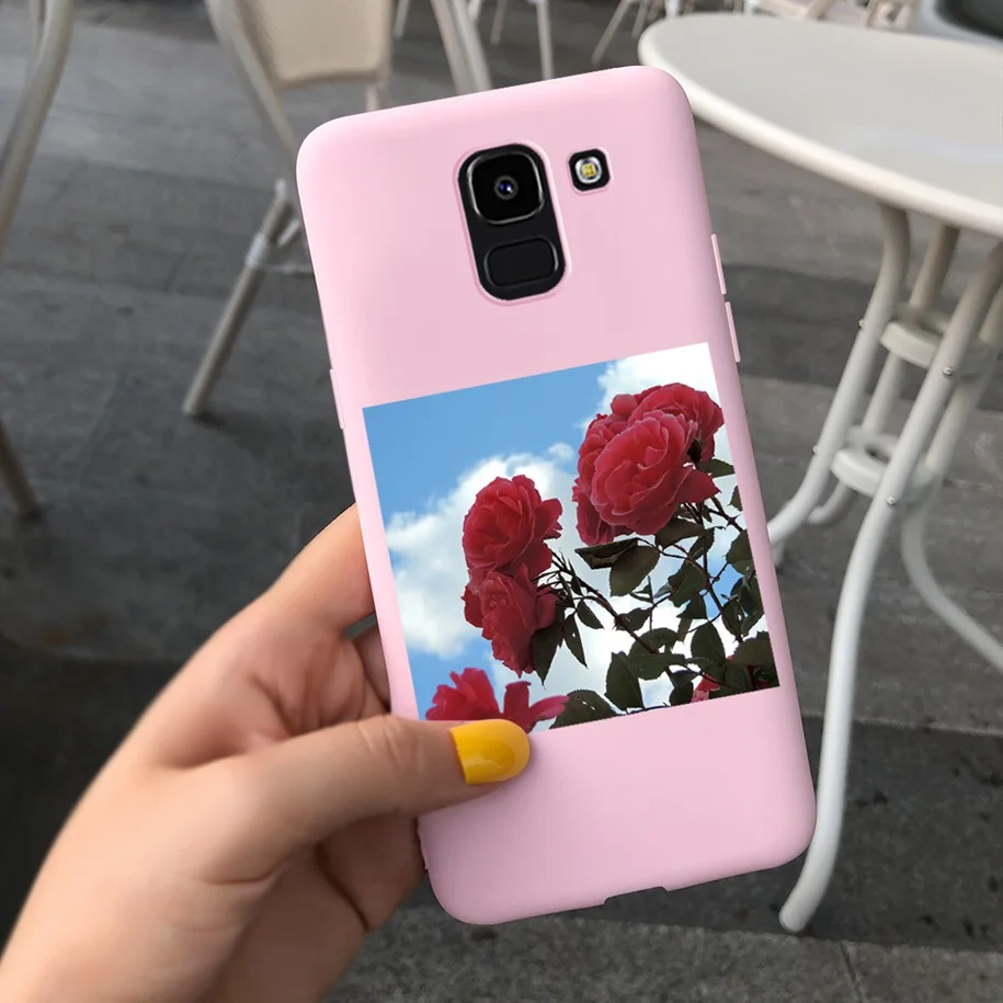 Chat-a47 Galaxy J6 Plus 2018-Coque souple en silicone pour Samsung ...