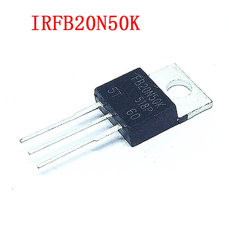 5pcs IRFB20N50K TO 220 FB20N50K TO220 IRFB20N50 20N50|integrated ...