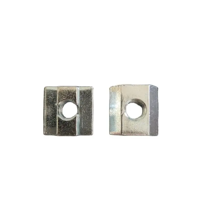 ECROU,M4-20 Series--Écrous carrés coulissants en aluminium, 20 pièces ...