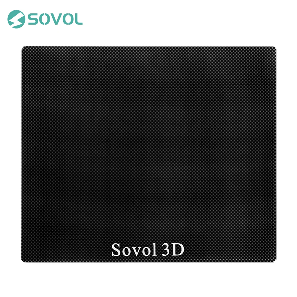 Sovol 3D Printer Platform Heated Bed Build Surface Tempered Glass Plate ...
