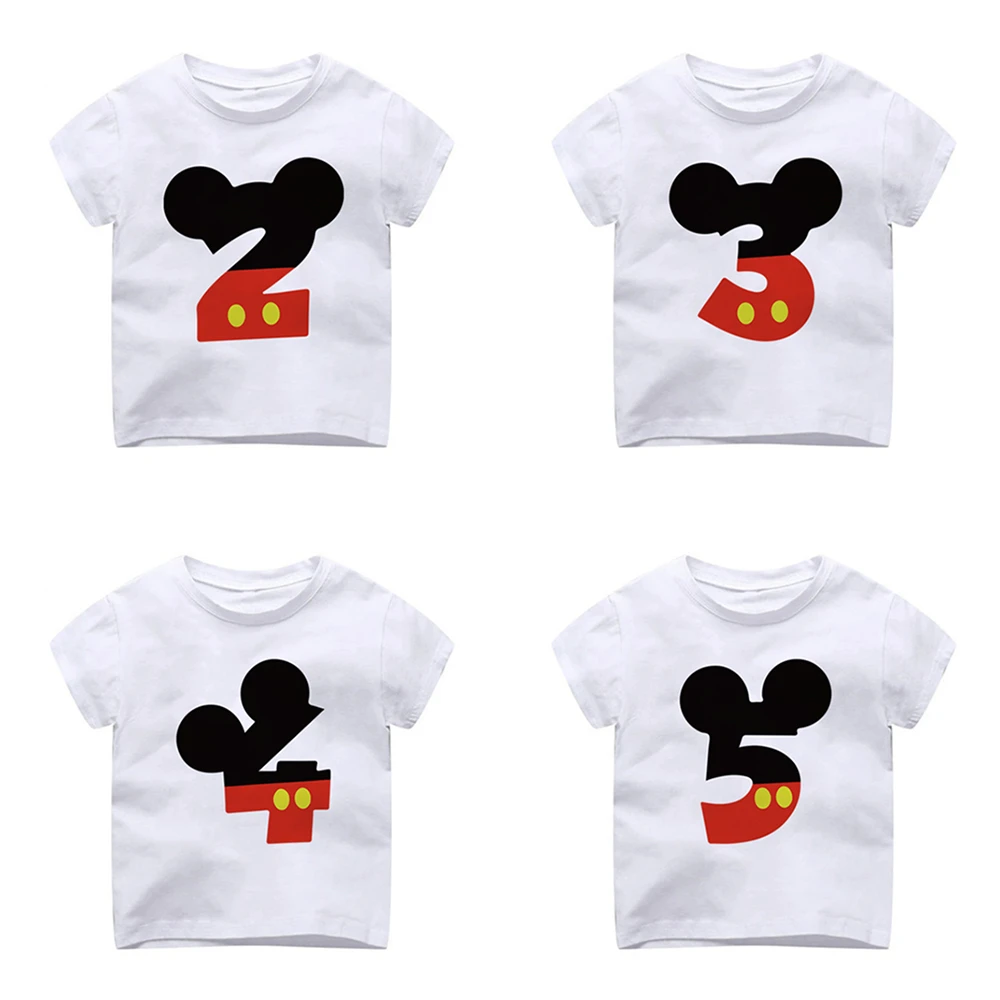 Mickey Mouse Printable Numbers