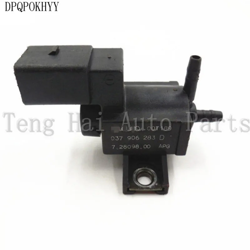 DPQPOKHYY For Volkswagen Audi 터보 차저 부스트 솔레노이드 밸브, 037906283D,037 906 ...
