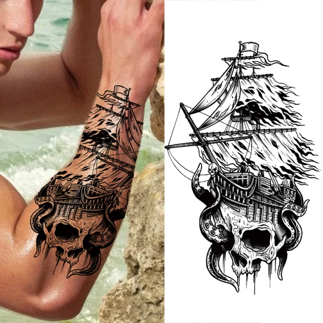 Piratenschiff Tattoo Am Arm Celtic Deer Arm Tattoo | Pirates Online