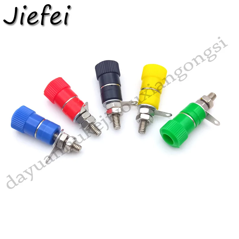 10Pcs-5-colour-Terminal-Binding-Post-with-4mm-Banana-socket-for ...