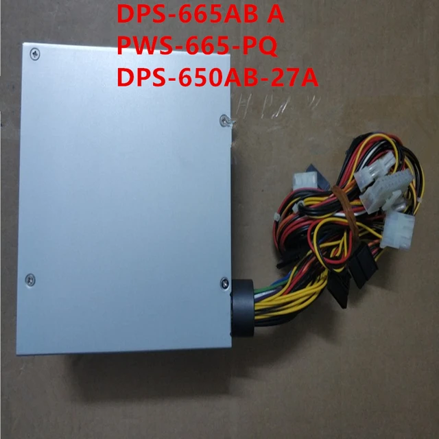 Original PSU For Delta 665W Switching Power Supply DPS-665AB A PWS-665-PQ DPS-650AB-27A ...