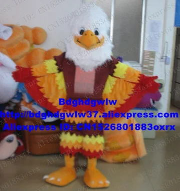 Colorful Eagle Hawk Tercel Tiercel Falcon Vulture Mascot Costume ...