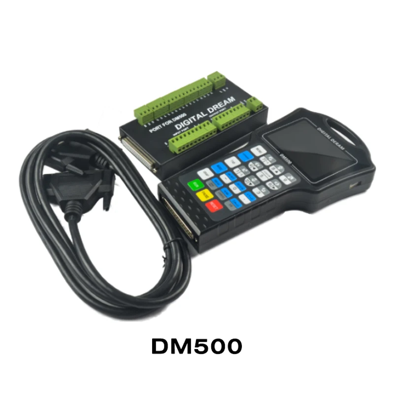 Controlador de movimiento con mango CNC DM500 de 3/4 ejes (opcional), G CODE de lectura de disco ...