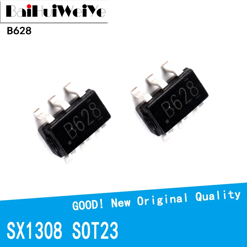 20PCS/LOT SX1308 B628 2A Booster Power Chip Output Highest 25V Booster SOT23 SOT 23 SMD New and ...