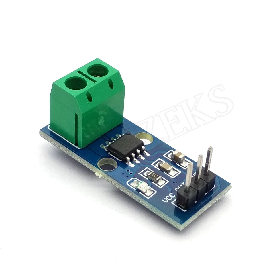 NEW 5A Hall Current Sensor Module ACS712 model 5A ACS712 5A|module ...