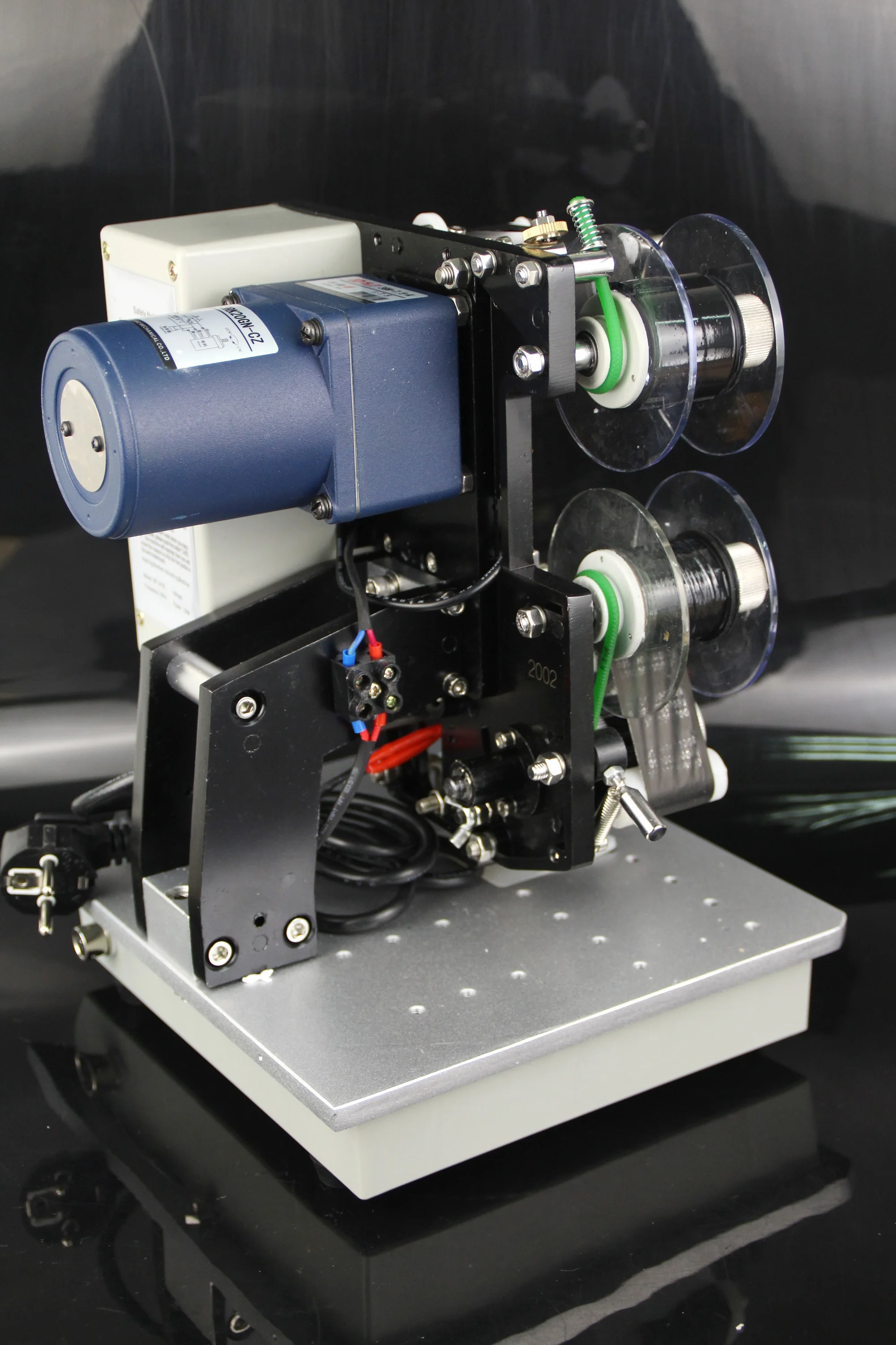 Electric-Printer-Ribbon-Date-Coder-Semi-Automatic-Plastic-Bag-Printing ...