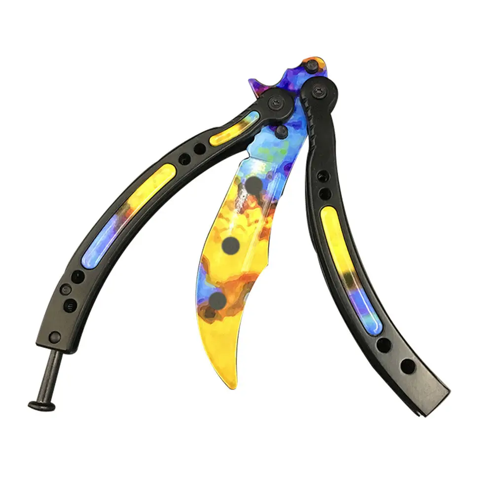 Бабочка в ноже balisong Karambit складной нож Лезвие подарок для мужчин ...
