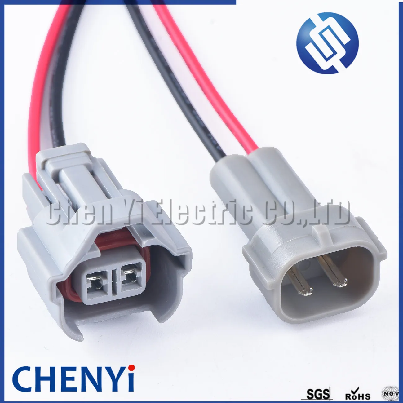 Connecteur-tanche-2-Broches-pour-Injecteur-de-Carburant-de-Voiture ...
