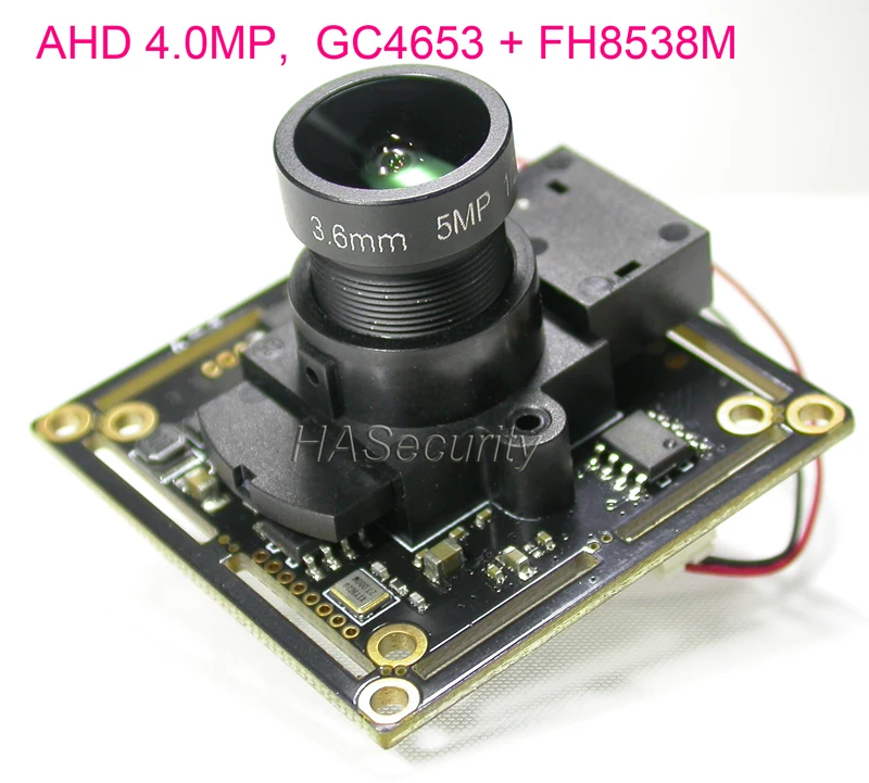AHD 4.0MP , 4MP, 1/3 "GalaxyCore GC4653 CMOS + FH8538 CCTV 카메라, PCB 보드 ...