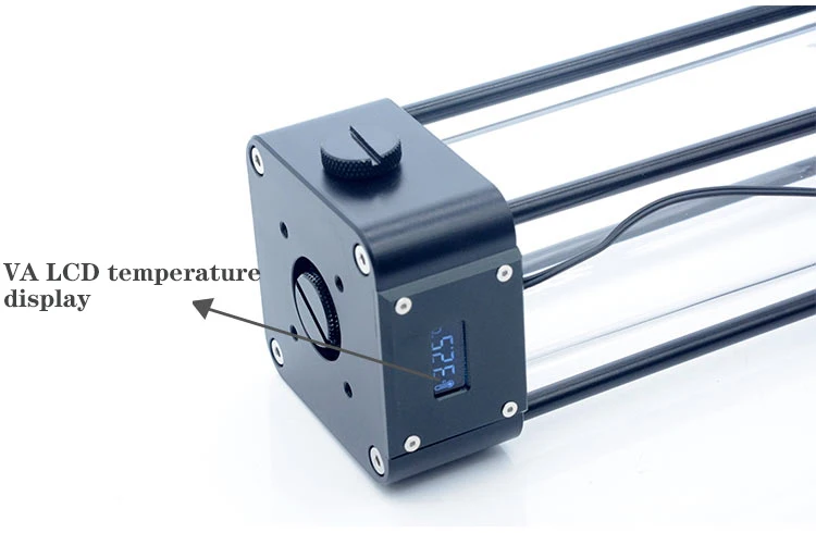 FREEZEMOD water cooler water pump and tank kit integrated VA LCD screen ...