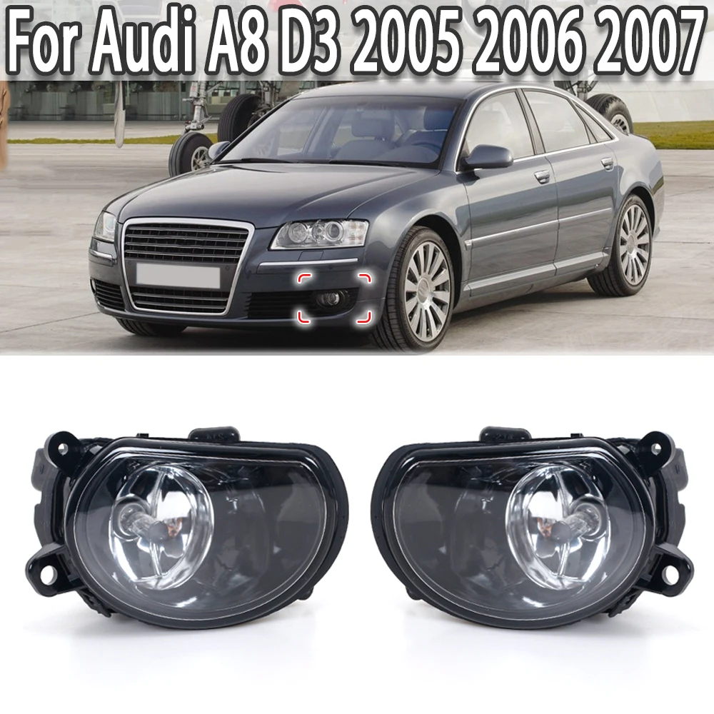 K-Car-Front-Left-Right-Fog-Light-Lamp-Assembly-With-Halogen-Bulb-For ...