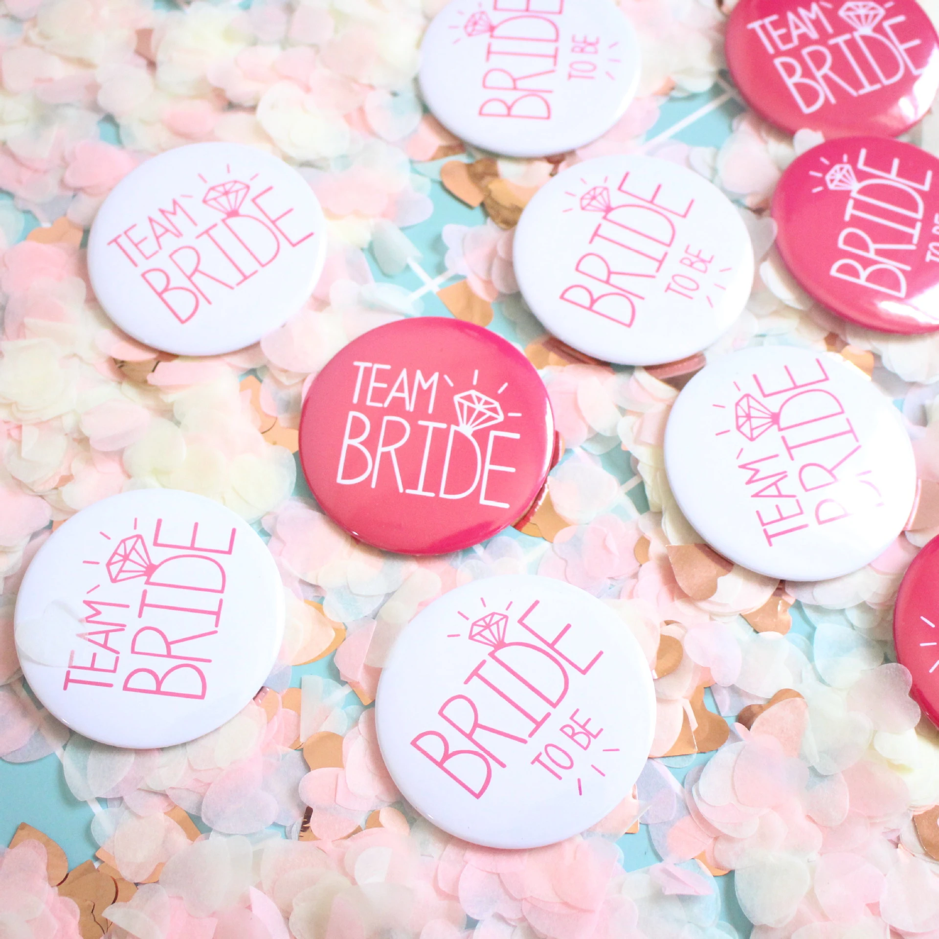 6/3/2pcs Bride To Be Badge Hen Party Bridesmaid Decoration Bachelor ...