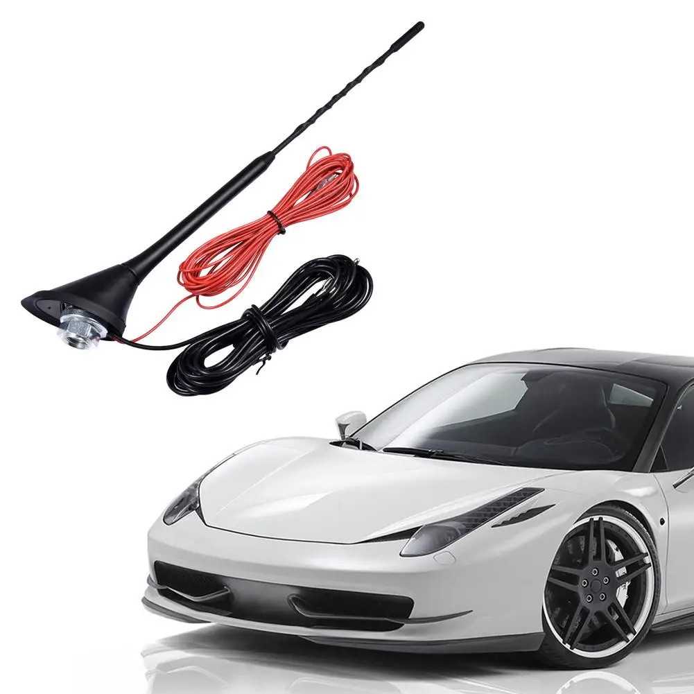 1set-AM-FM-Antenna-Digital-Radio-Car-Antenna-Built-in-Amplifier-With ...