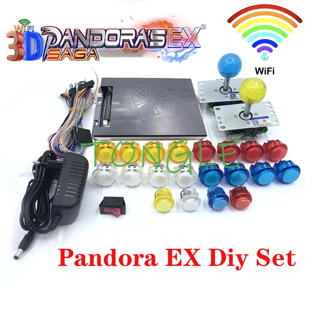 DIY Arcade Kit Sanwa Joystick Pandora Box DX Family Version, 45% OFF