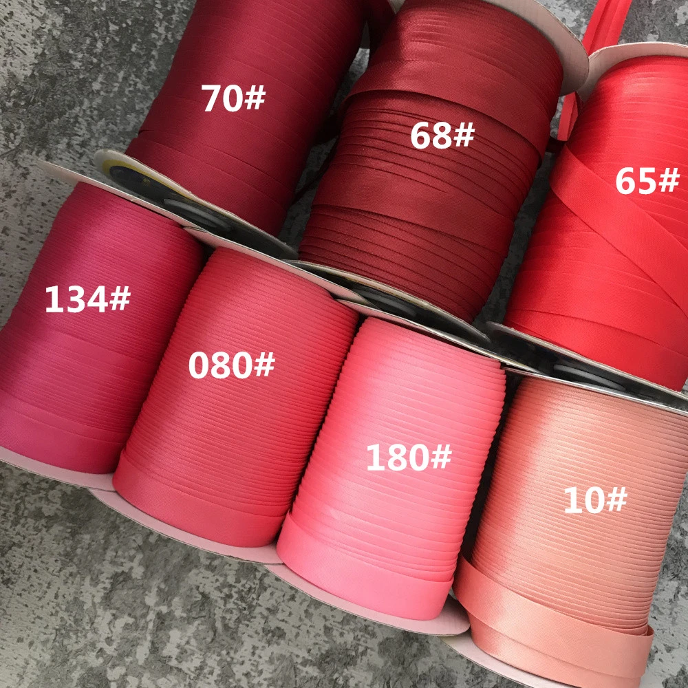 25yards/roll Polyester 5/8"(15mm) Satin Bias Tape Bias Binding Solid ...
