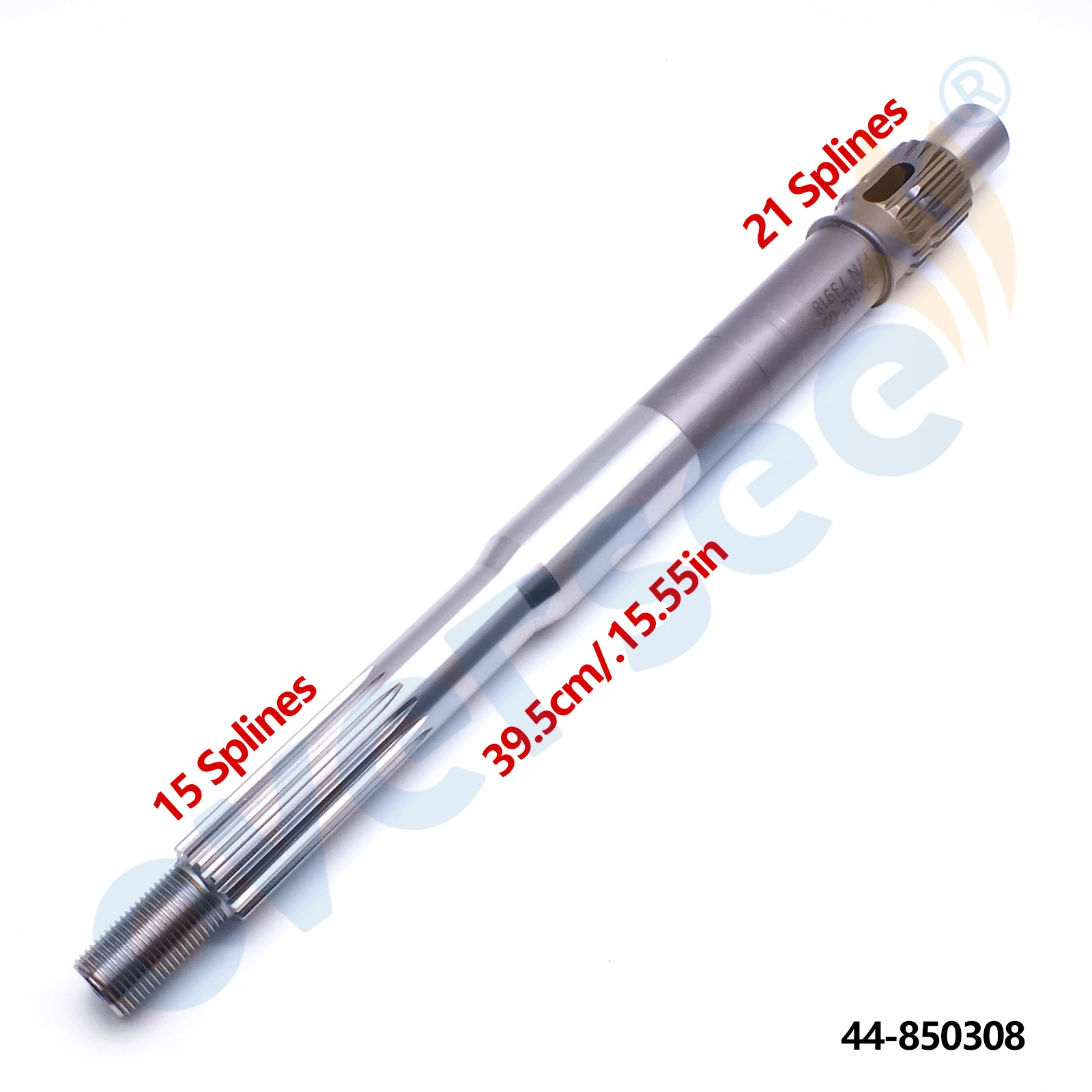 850308 Propeller Shaft For Mercury Mercruiser Inboard Motor 40-125 Hp 4 ...