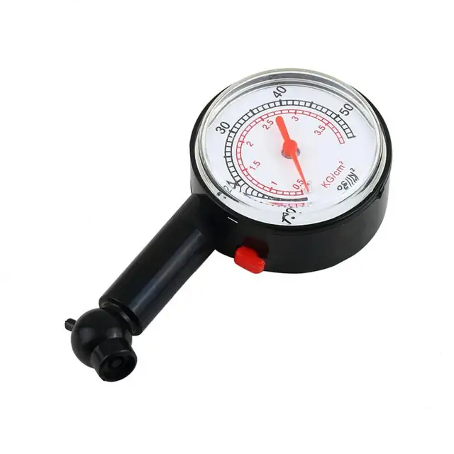 Car Tire Pressure Gauge Manometer Mini Dial Automobile Truck Racing Air ...