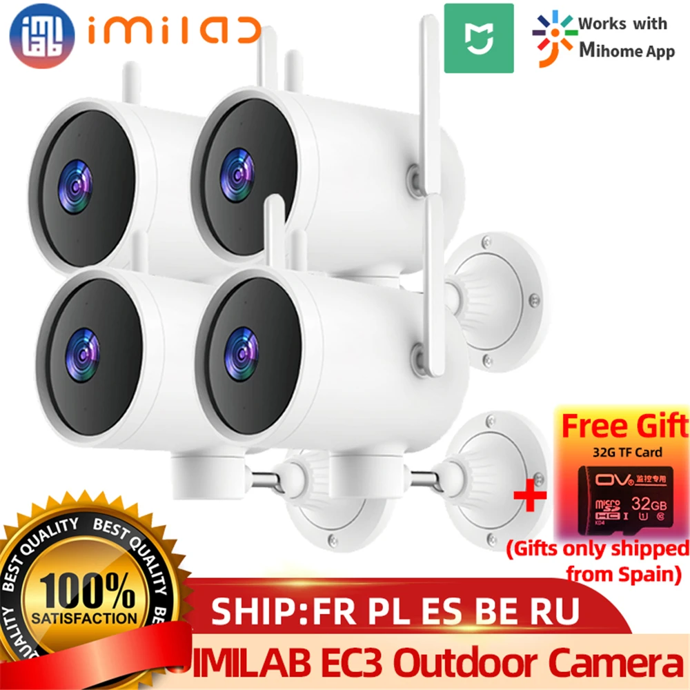 IMILAB EC3 Outdoor Security Camera Wifi 2K Ip Mi Home Video ...