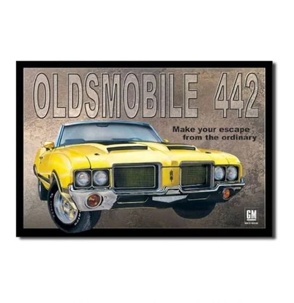 Oldsmobile Tin Sign Retro Metal Sign Metal Poster Metal Decor Wall Sign ...