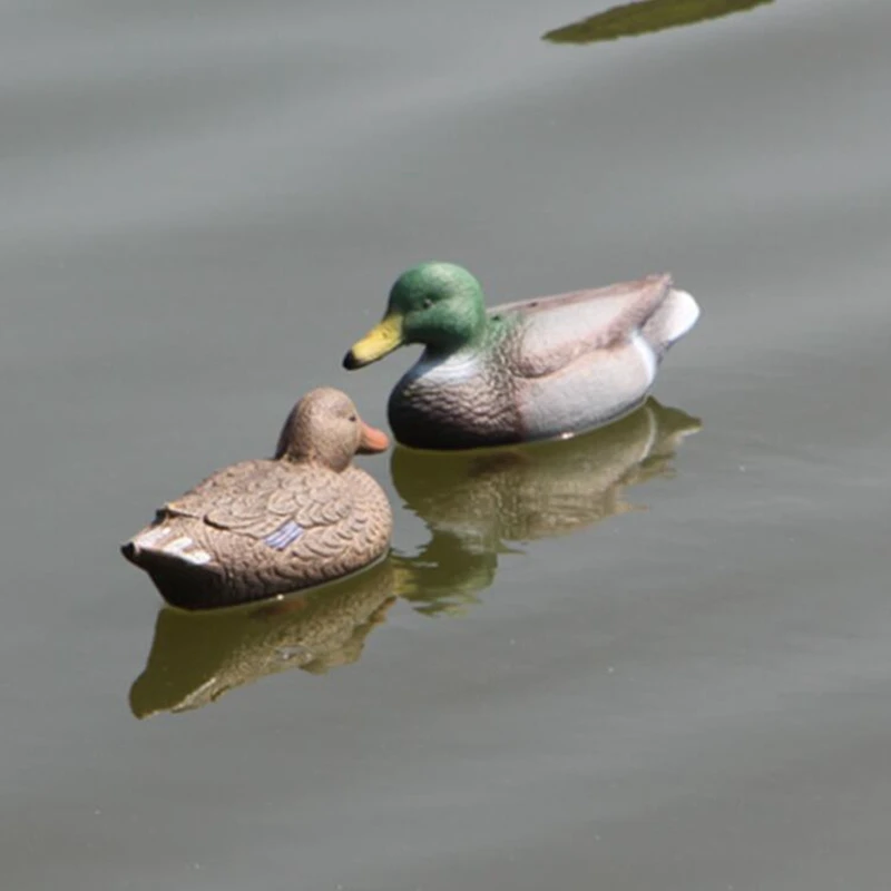 3D-Lifelike-Decoy-Ducks-For-Hunting-Bait-Lure-Floating-EVA-with-Keel ...