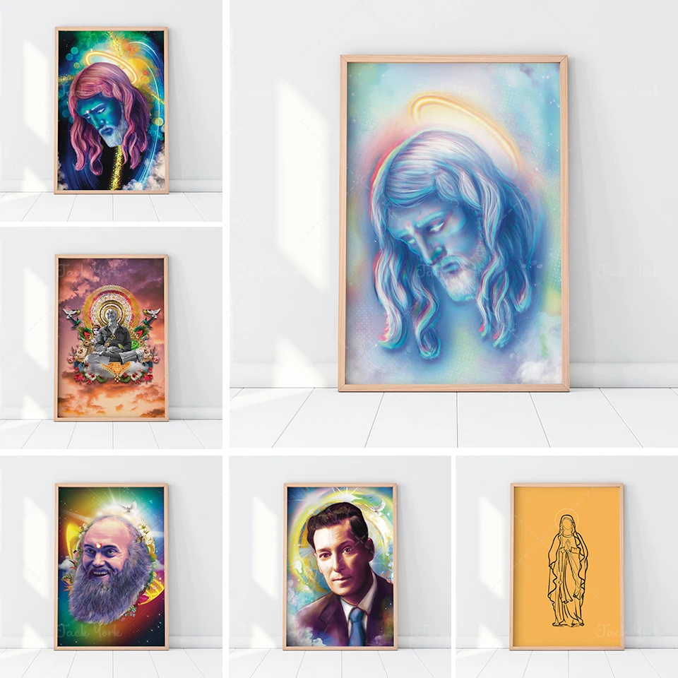 RAM-DASS-ART-Poster-Rohani-Karya-Seni-Religius-Datanglah-Sekarang-Cetak ...