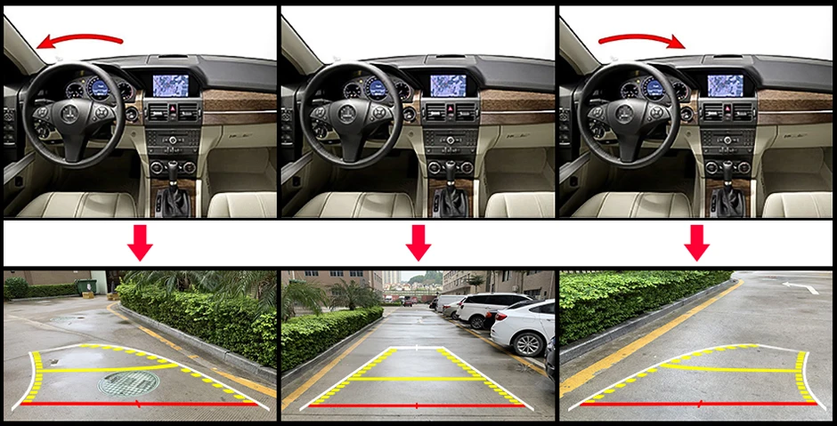 GreenYi 170 Degree AHD 1920x1080P Vehicle Rear View Camera for Kia K3 ...