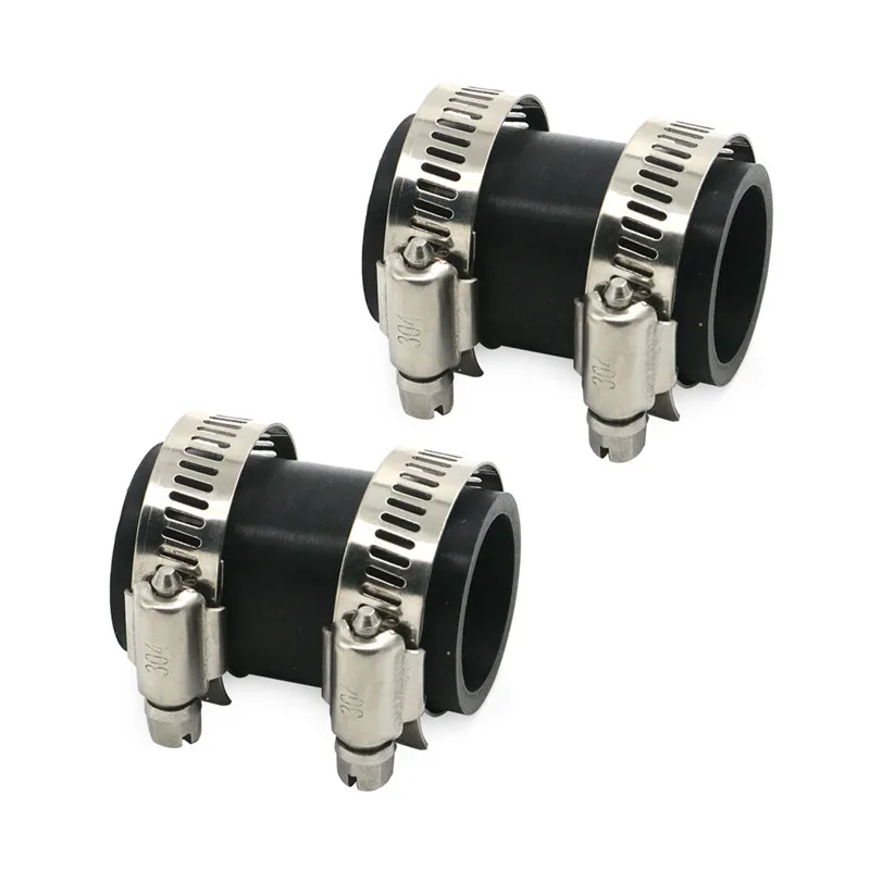 1" id by a round 2" long Silica Gel High Temp Exhaust Pipe Couplings ...