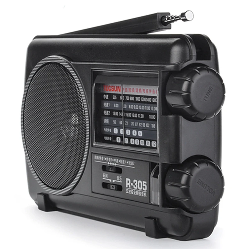 Portable FM multi band radio speaker portableplayer multiband shortwave ...