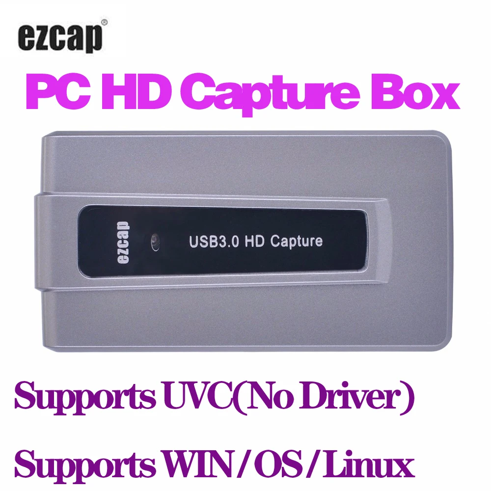 Ezcap-287-Game-Capture-Box-HDMI-Input-USB-3-0-Supports-UVC-HD-Video ...