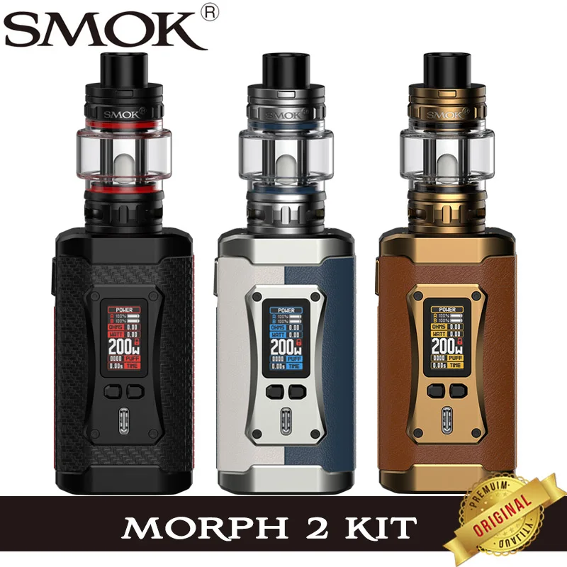 Original SMOK Morph 2 Kit 230W Morph 2 MOD and 7.5ML TFV18 Tank Fit ...