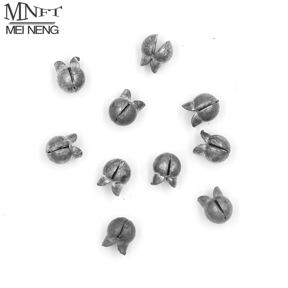 MNFT 20Pcs 1B-6B Bite Lead Weight Fishing Rock Lead Sinking Swivel ...