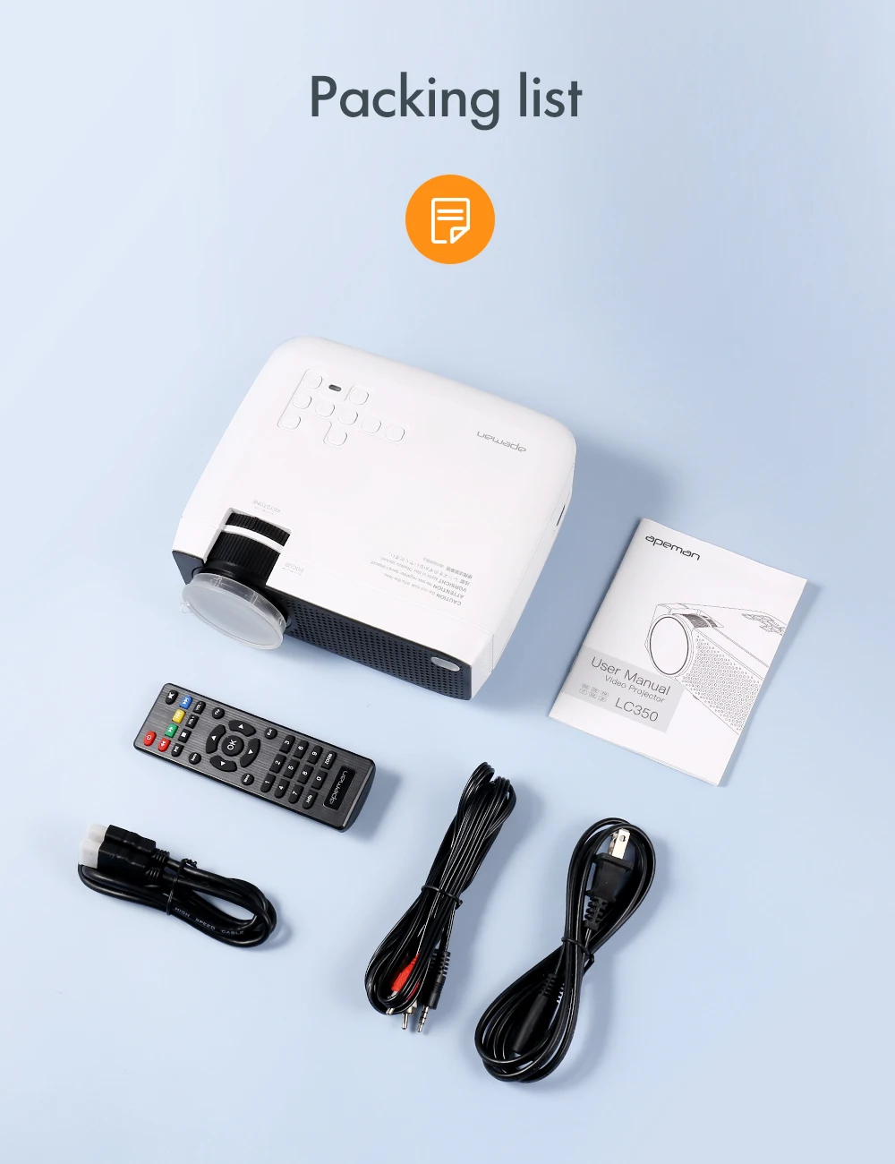 Apeman LC350 LCD projector - circesoftware.net