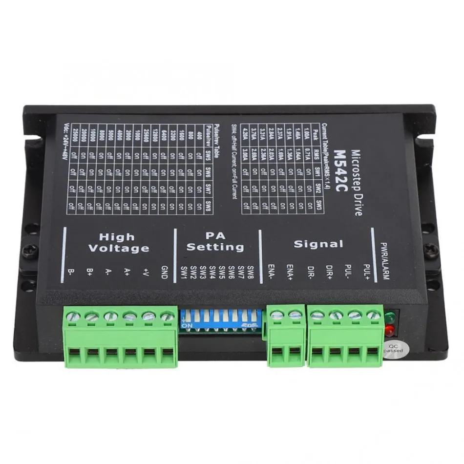 Controlador de Motor paso a paso M542C Leadshine para Motor de 2 fases/4 fases, 2,1 n. M|Motor ...