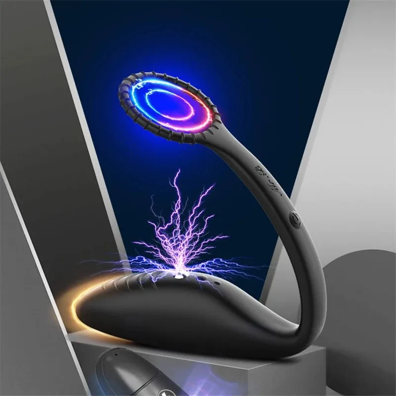 Wireless Remote Control Electric Shock Prostate Massage For Men Sex Toy ...