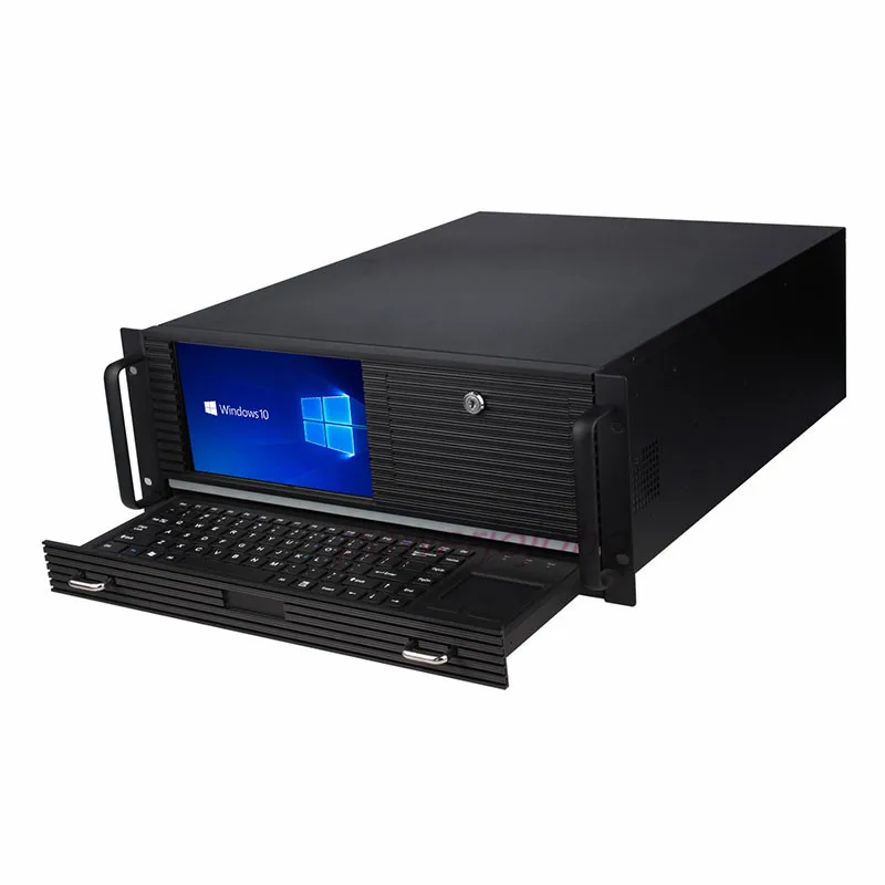19 pollici 4U rack mount chassis del server industriale tutto in una ...