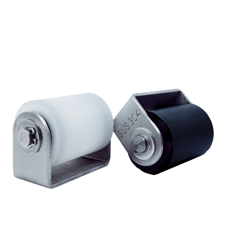 40X50mm-black-white-Sliding-slide-Gate-Guide-Post-Roller-Nylon-Roller ...