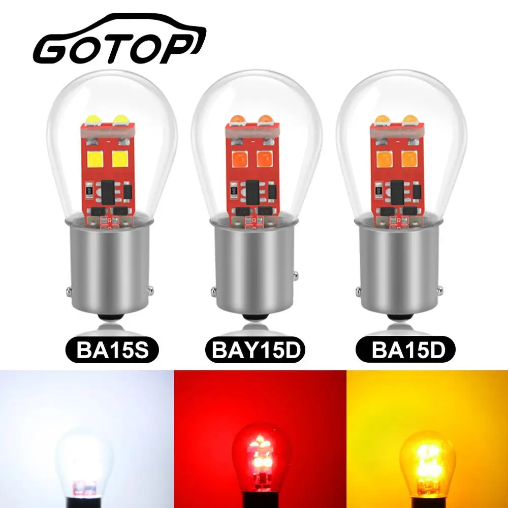 1pcs-1156-BA15S-P21W-Led-Bulb-1157-BAY15D-P21-5W-Led-6SMD-S35-Chips ...