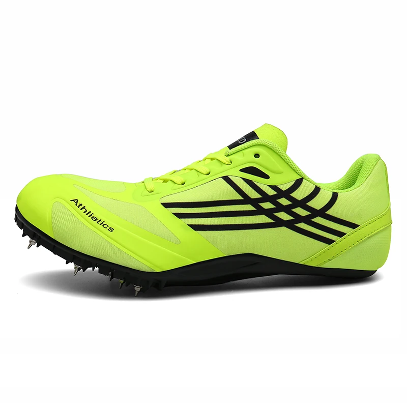 Men Track Spikes Breathable Mesh Track Shoes for Athletics Racing ...