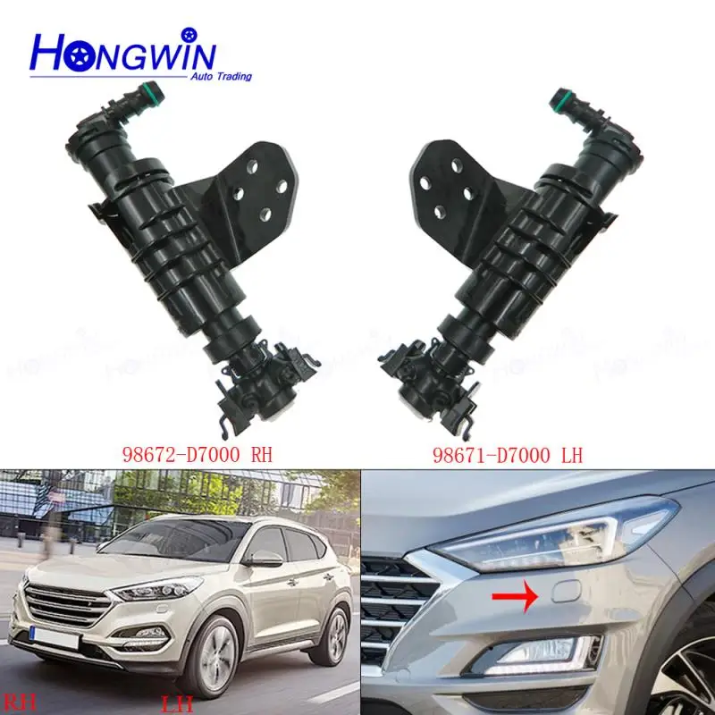 Front-Headlight-Lamp-Washer-Spray-Nozzle-Cylinder-Jet-For-Hyundai ...