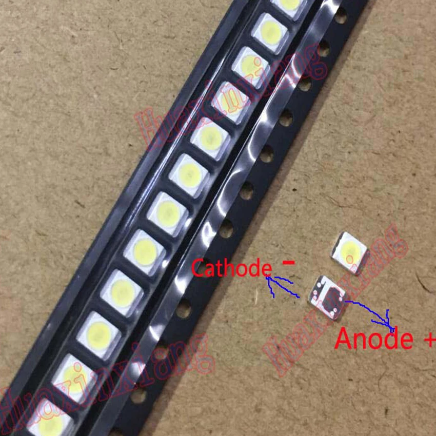 100pcs/lot 3528 2835 3v Smd Led Beads 1w Lg Innotek Cold White 100lm ...