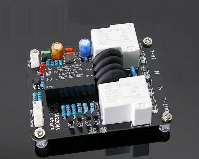 2000W High Power Soft Start Board 30A Dual Temperature Control Switch ...