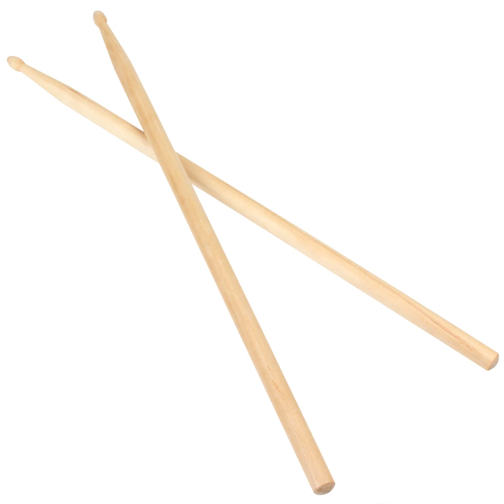 1 Pair Classic Maple Wood Drum Sticks 5A Drumsticks for Jazz Drum ...