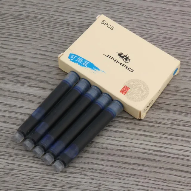 JINHAO 5pcs red green brown 2.6mm Cartridges Ink Refill Stationery ...