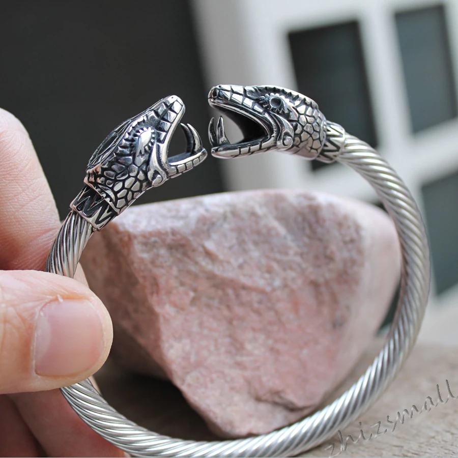 Silver Snake Bracelets For Men